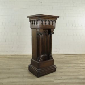 Säule Pfeiler Gotisch Eiche 1,40 m - Nostalgiepalast Nordhorn